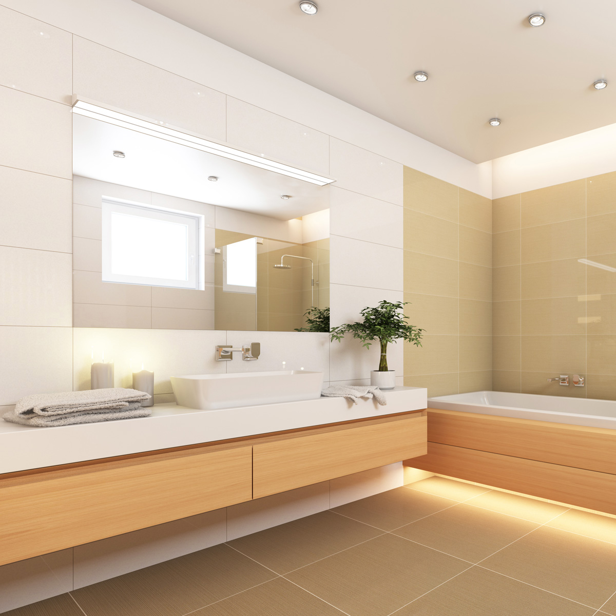 LED Lichtleiste Bad | wasserdichte LED Leisten | leds24.com