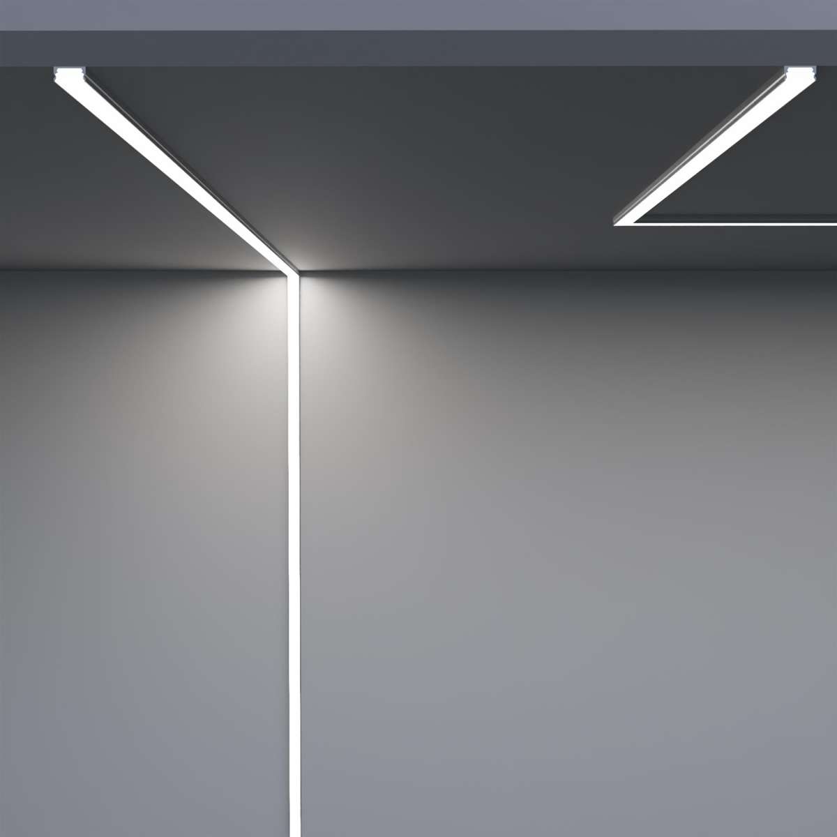 Aluminium LED Aufputz Profil, slim, 17,1 x 8mm | leds24.com