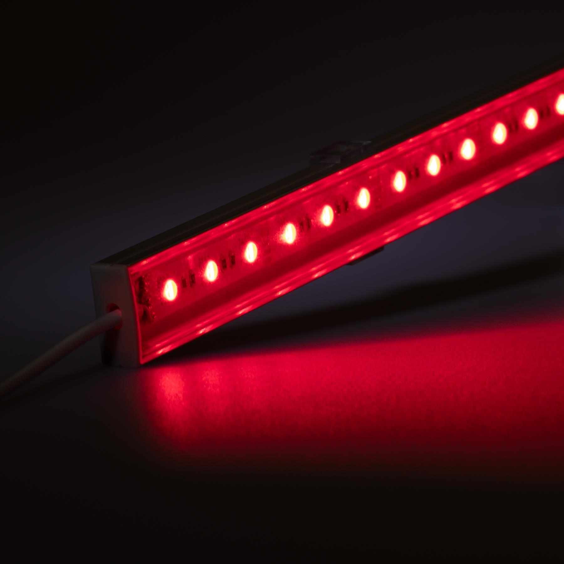 12V Slim Line Aluminium LED Leiste – RGBW ( RGB & warmweiß ) – | leds24.com