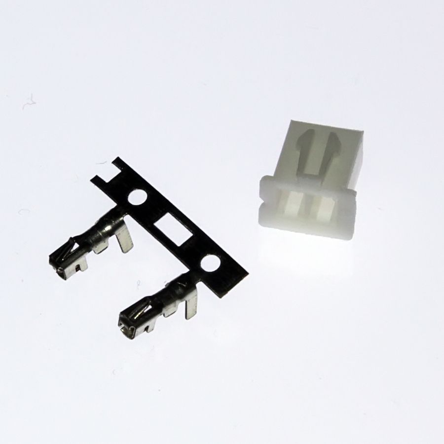 Z2P 2polig – 2 x 2Pin-Stecker-Set für 2-adrige Kabel | leds24.com